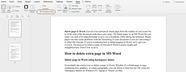 How To Remove A Page In Word For Pc Safasteam