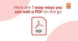 How To Edit PDF File On Mobile Phone And Laptop For Free 91mobiles