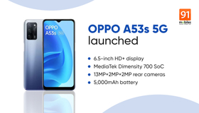 OPPO A53s 5G - Full Specifications & Price in India (12th May 2025 ...