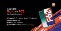Samsung Galaxy F62 - Full Specifications & Price in India (16th March ...