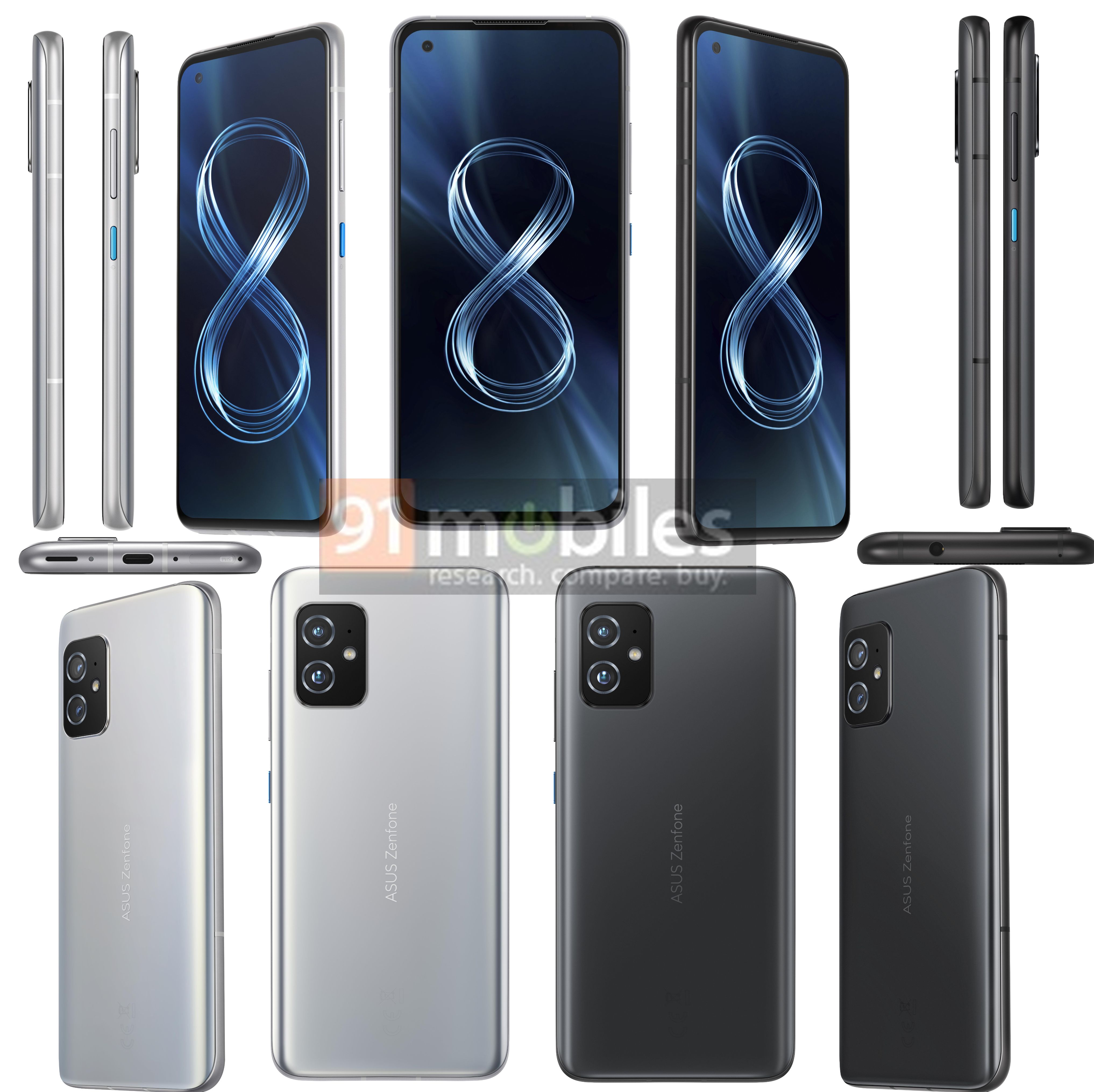 [Exclusive] ASUS ZenFone 8 Flip, ZenFone 8 specifications, renders revealed