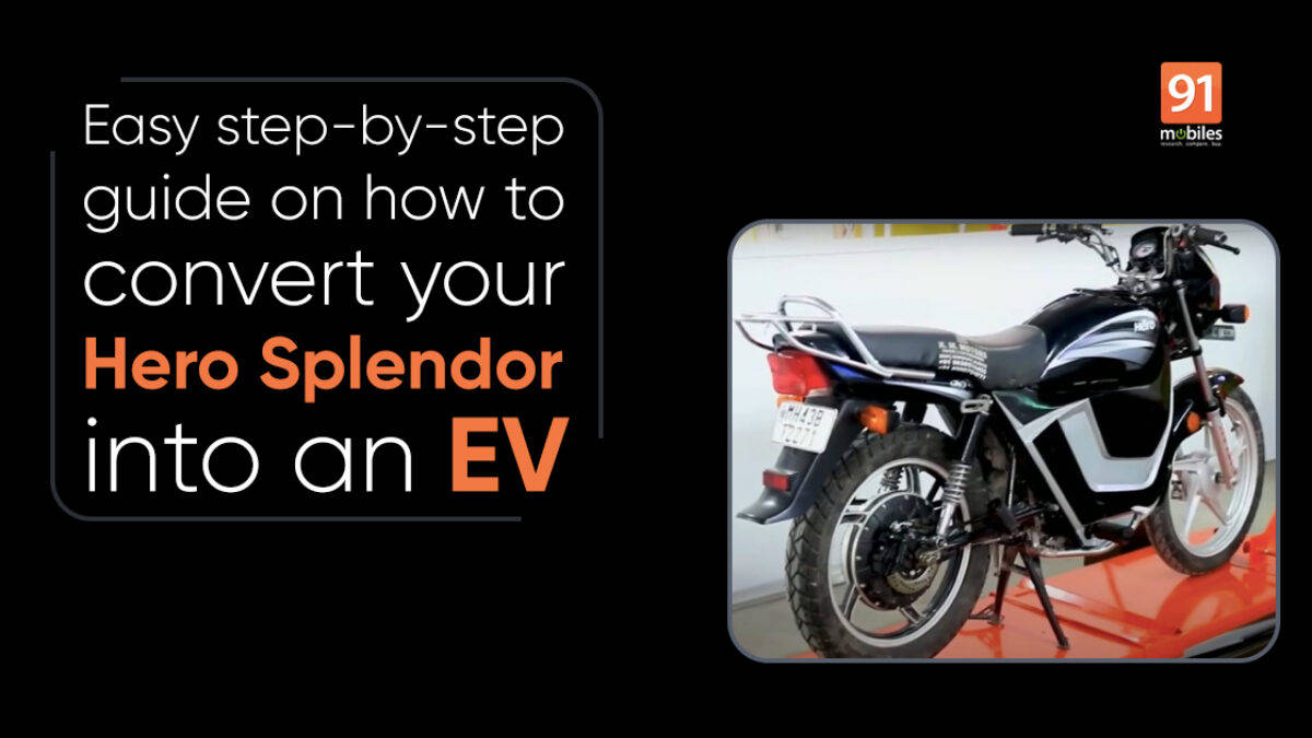 Hero Splendor Electric Conversion Kit Launched For Rs 35k By GoGoA1 ...