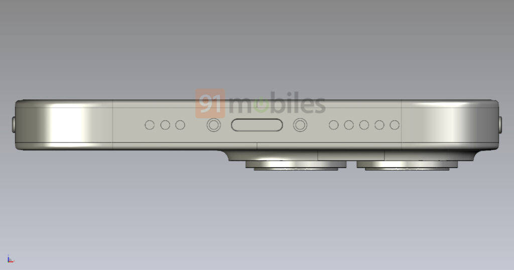 [Exclusive] iPhone 14 Pro CAD renders reveal hole-punch camera, triple ...