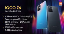 iQOO Z6 5G - Full Specifications & Price in India (19th March 2025 ...