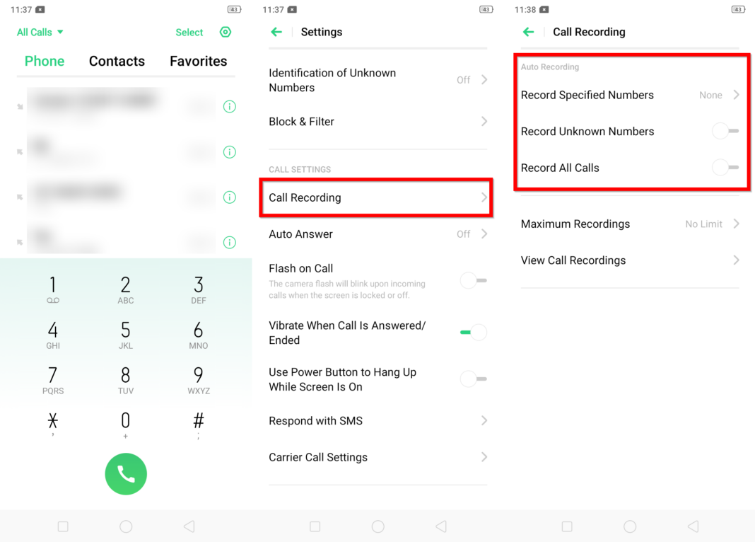 Call recording: How to record call on Xiaomi, Realme, Samsung, OnePlus ...