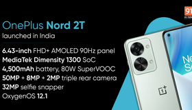 OnePlus Nord 2T 5G - Full Specifications & Price in India (6th May 2025 ...