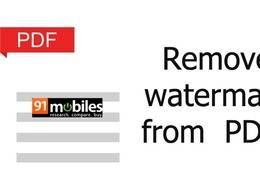 PDF Watermark How To Remove Watermark From PDF File Online And Offline
