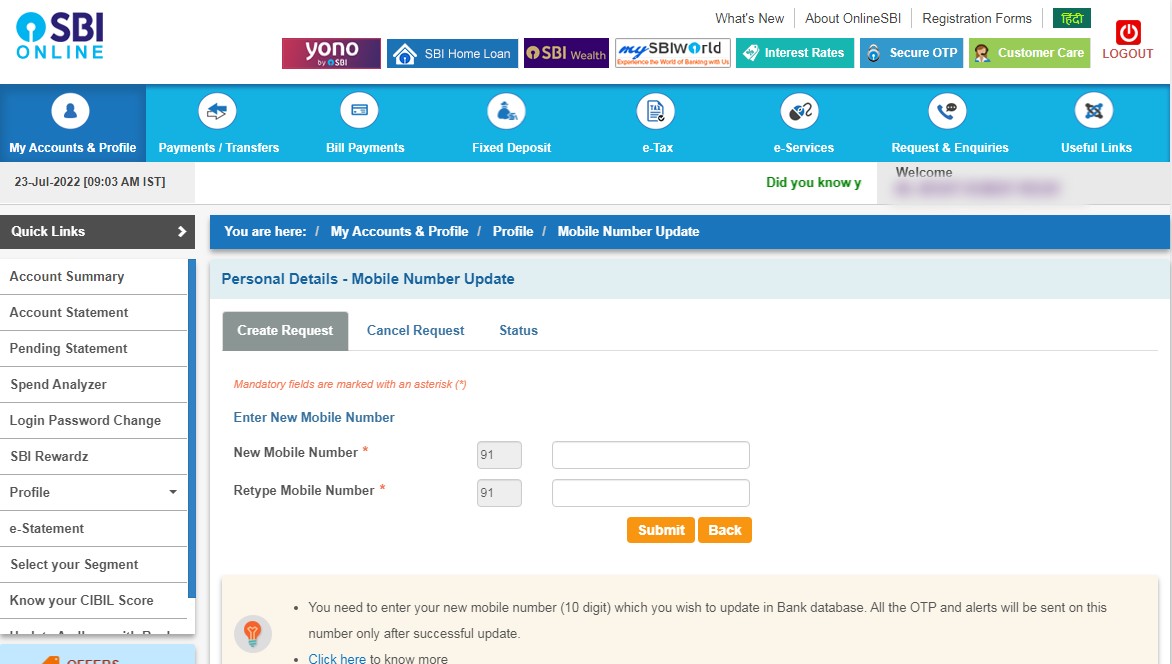 SBI Mobile Number Change How To Update Mobile Number In State Bank Of sbi-mobile-number-change-how-to-update-mobile-number-in-state-bank-of