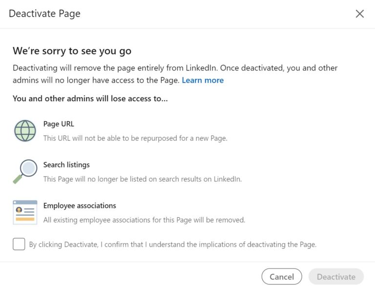 Delete Linkedln account: How to deactivate/ delete LinkedIn account ...