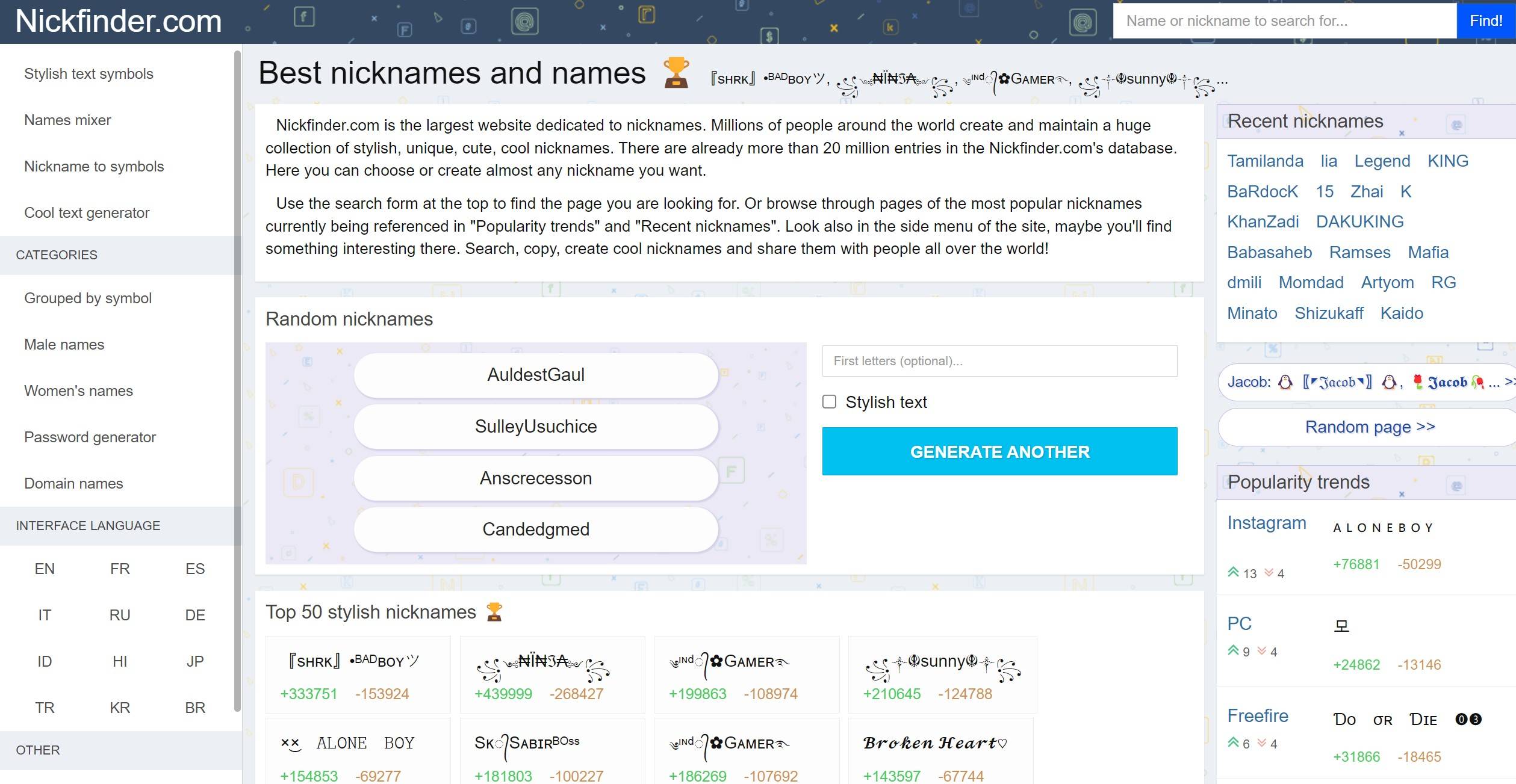 Pubg Font Generator Symbols Pubg Name Generator Is An Easy Tool That