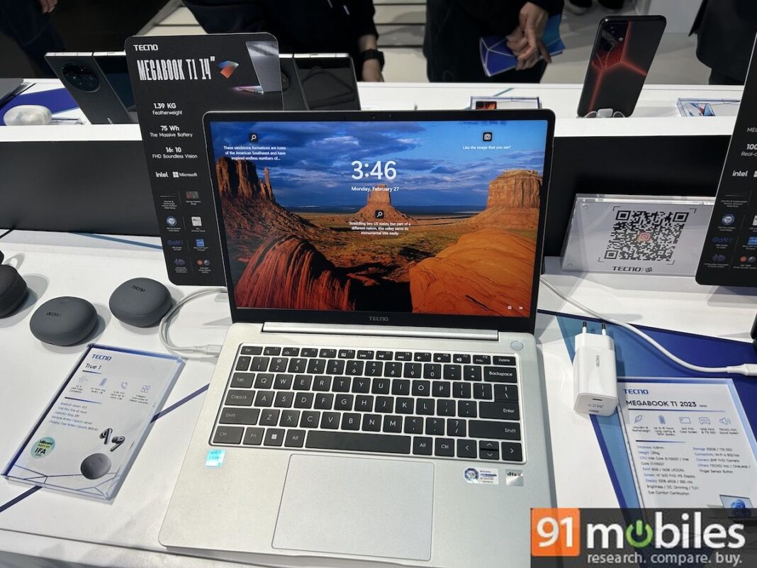 [Exclusive] Tecno MEGABOOK-S1 and MEGABOOK-T1 launching in India this year