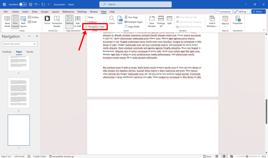 How to delete a Page in MS Word (quick guide) | 91mobiles.com
