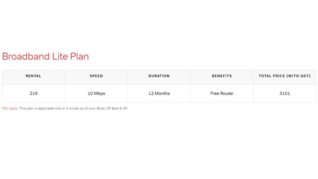 Airtel Xstream Fiber Broadband Lite Rs 219 Plan Launched Validity airtel-xstream-fiber-broadband-lite-rs-219-plan-launched-validity