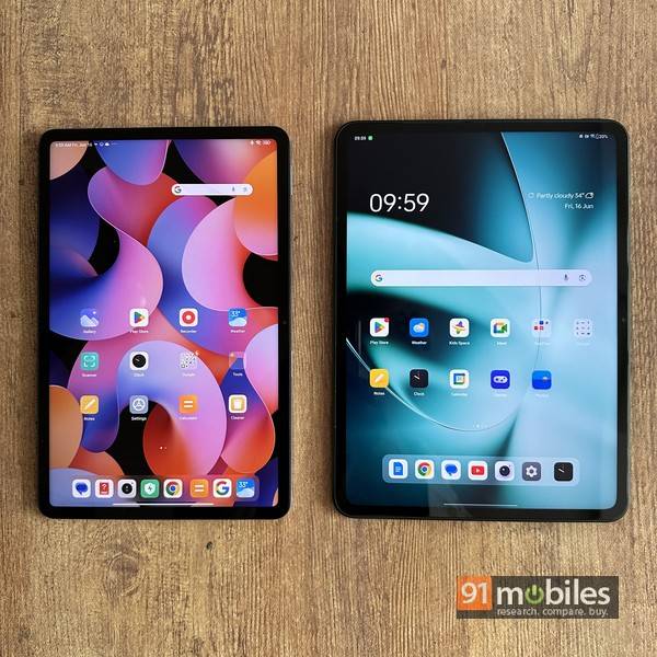Xiaomi Pad 6 vs OnePlus Pad: which one should you buy? | 91mobiles.com Xiaomi Pad 6 vs OnePlus Pad: which one should you buy? | 91mobiles.com