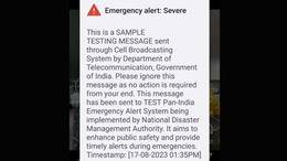 Received An Emergency Alert Message Today Here s Why