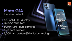 Moto G14 - Full Specifications & Price in India (8th May 2025 ...