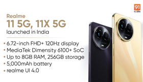realme 11x 5G - Full Specifications & Price in India (9th April 2025 ...