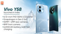 vivo Y58 - Full Specifications & Price in India (16th March 2025) | 91mobiles.com