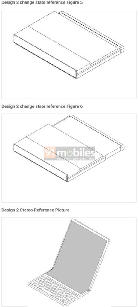 Samsung folding device with detachable keyboard patented on CNIPA ...