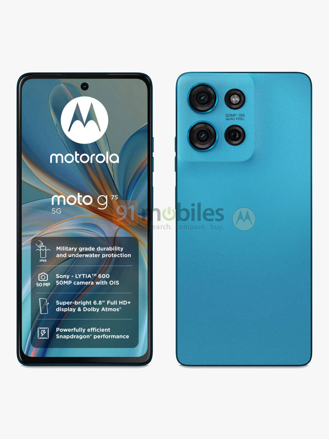 [Exclusive] Moto G75 specifications, complete design and colours revealed