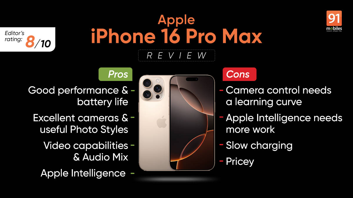 Apple iPhone 16 Pro Max Review: Performance, Camera Innovations, and ...