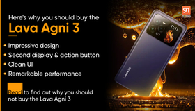 Lava Agni 3 5G - Full Specifications & Price in India (11th May 2025 ...