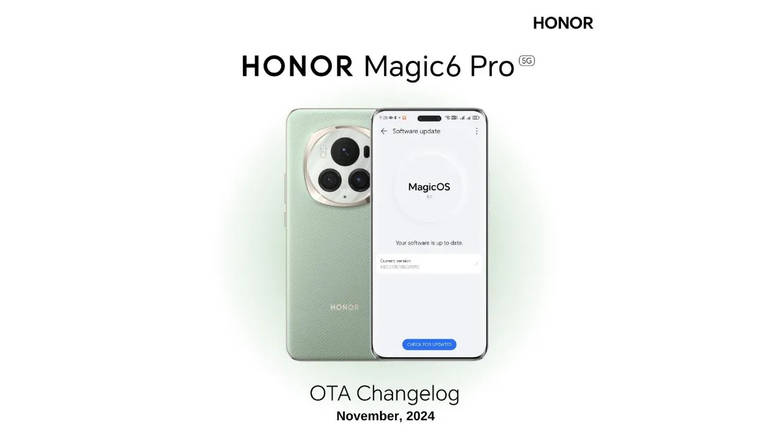 Honor Magic 6 Pro Receives November OTA Update in India: Key Features and Enhancements | Udaipur ...